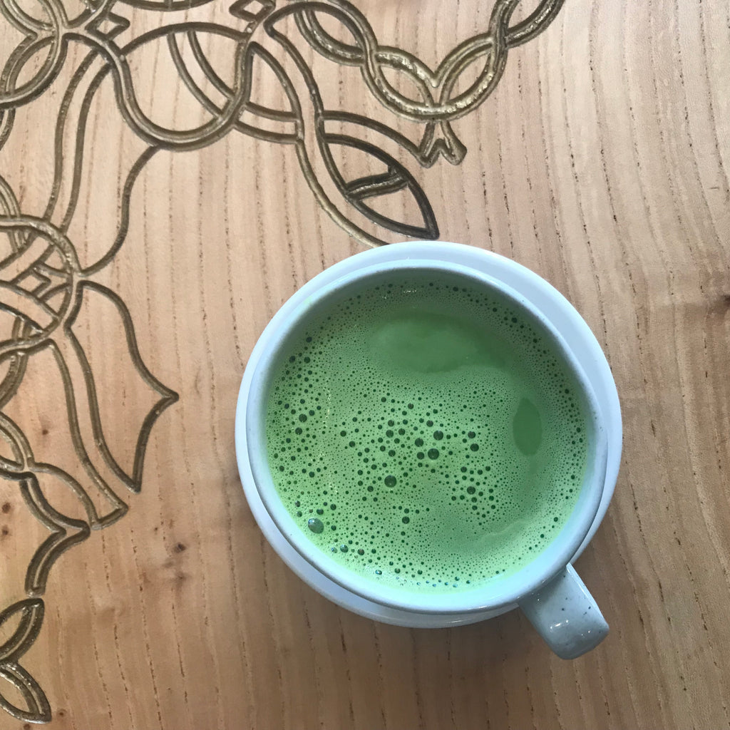 Bibi's HANAH matcha tea latte