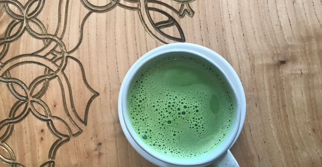Bibi's HANAH matcha tea latte