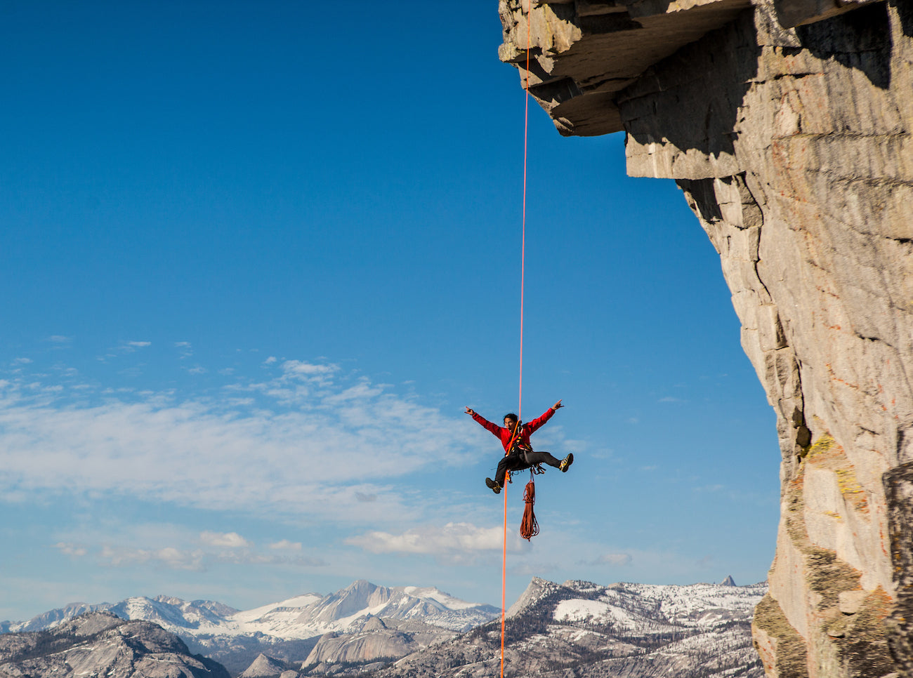 Jimmy Chin chats with Spartan Race founder Joe De Sena