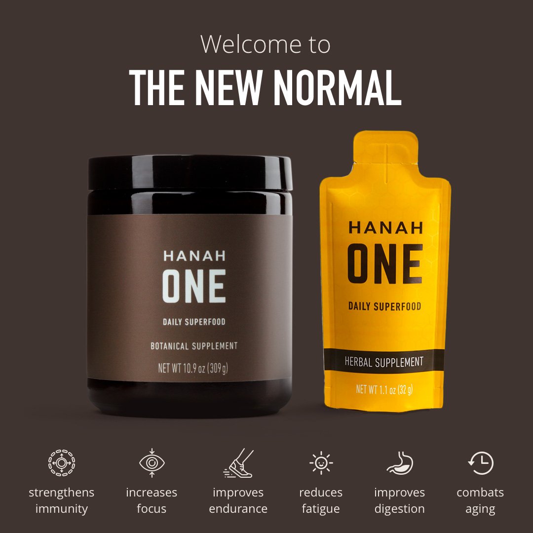 HANAH - 100% natural herbs, adaptogens and superfood supplements.